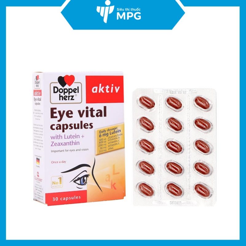 Viên uống bổ mắt Eye vital Doppelherz - Công dụng, giá bán