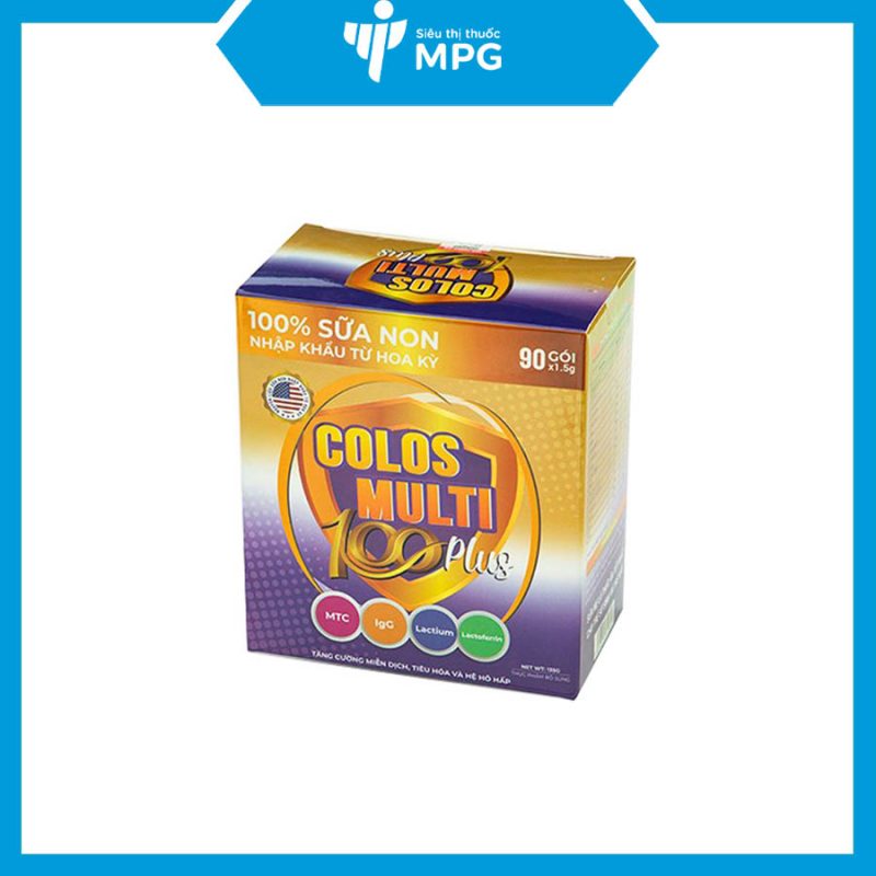 Sữa non Colus Multi 100 Plus - Món quà dinh dưỡng cho bé yêu